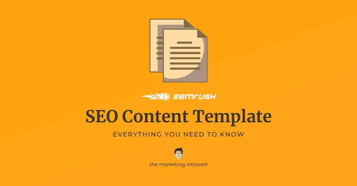 Ultimate SEMrush Content Template SEO Guide 2023 AtOnce